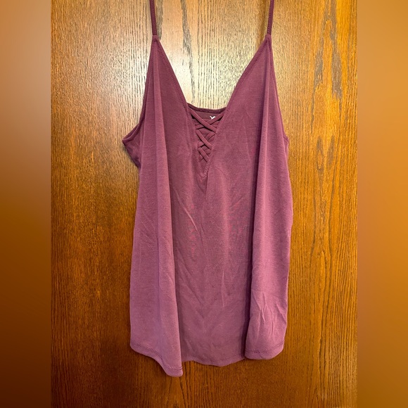 American Eagle Outfitters | Tops | Soft And Sexy American Eagle Tank Criss Cross Detail | Poshmark